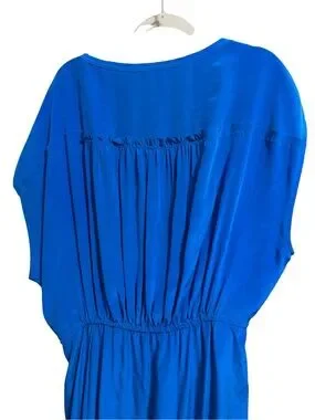Tracy Reese | Dresses | Tracy Reese Sz Lg Silk Blue Dress | Poshmark